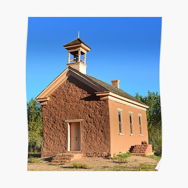 "Old western school house 1886" Poster for Sale by dltphoto | Redbubble