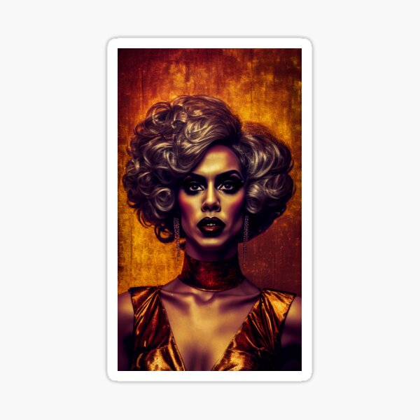 "Drag Queen" Sticker by PenguiQueer | Redbubble
