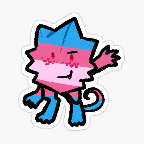 "Minty (Pride)" Sticker for Sale by ObjectifiedO | Redbubble