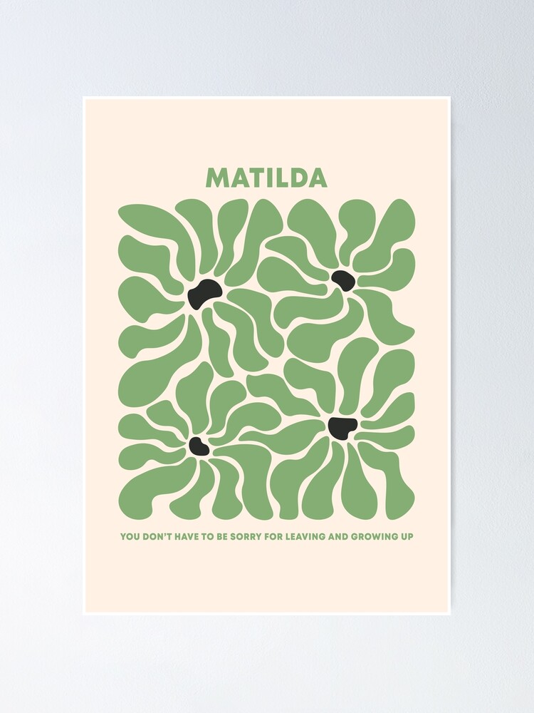 "Matilda Matisse HS" Poster for Sale by SaratoninPrints | Redbubble
