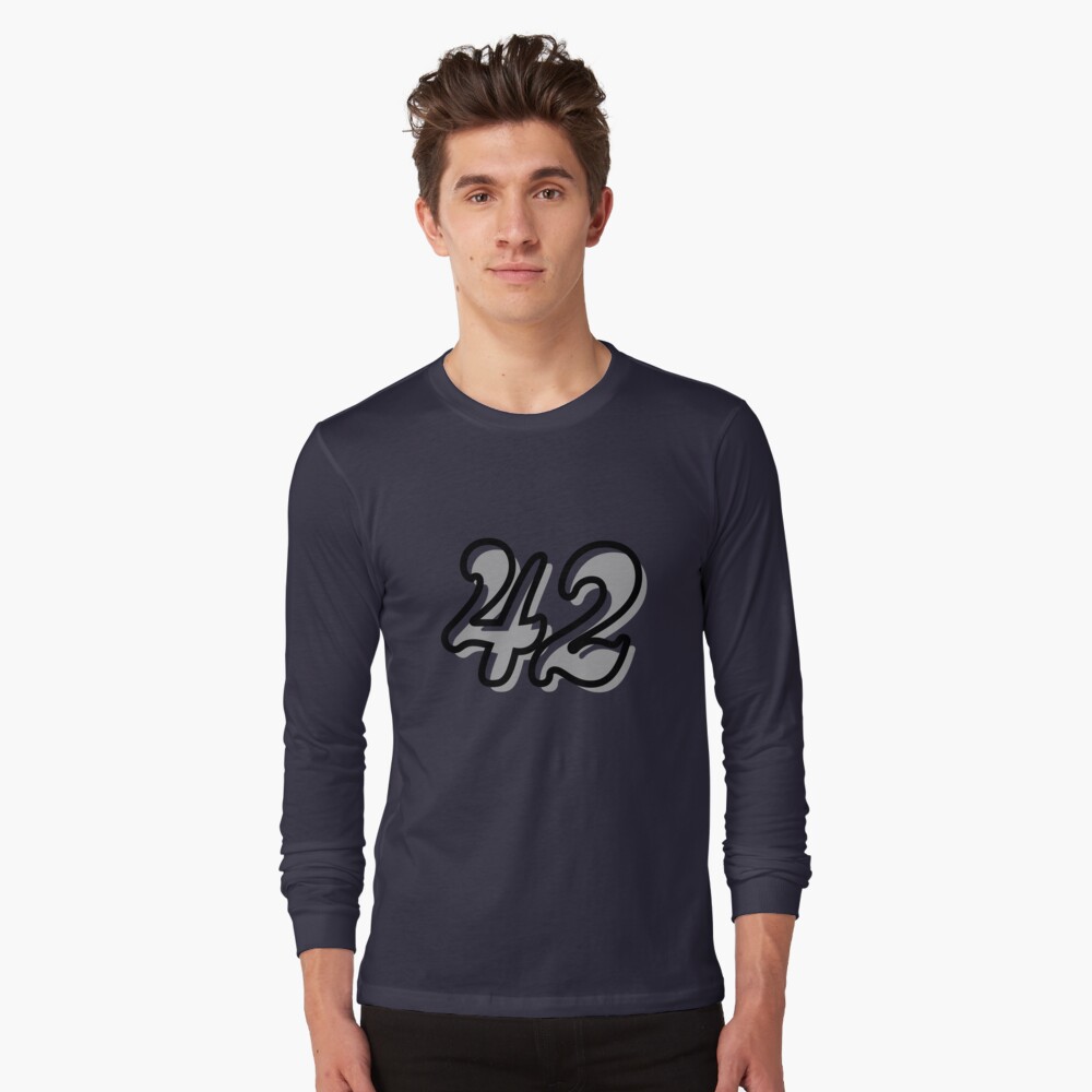 "Number 42" Sticker for Sale by mankindvm | Redbubble