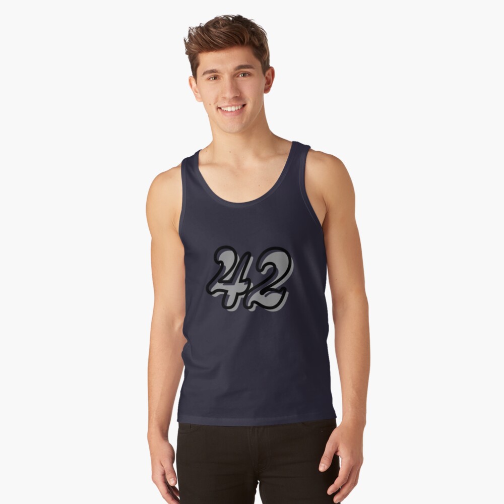 "Number 42" Sticker for Sale by mankindvm | Redbubble