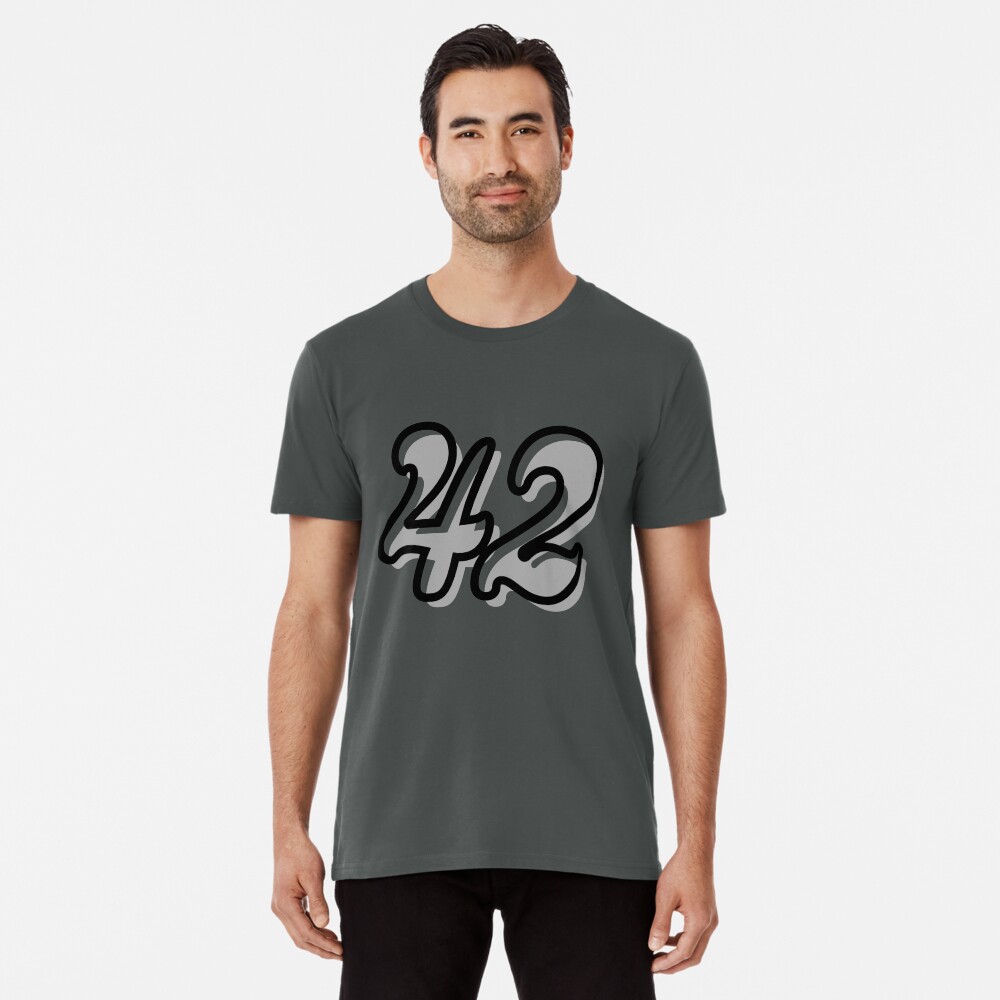 "Number 42" Sticker for Sale by mankindvm | Redbubble
