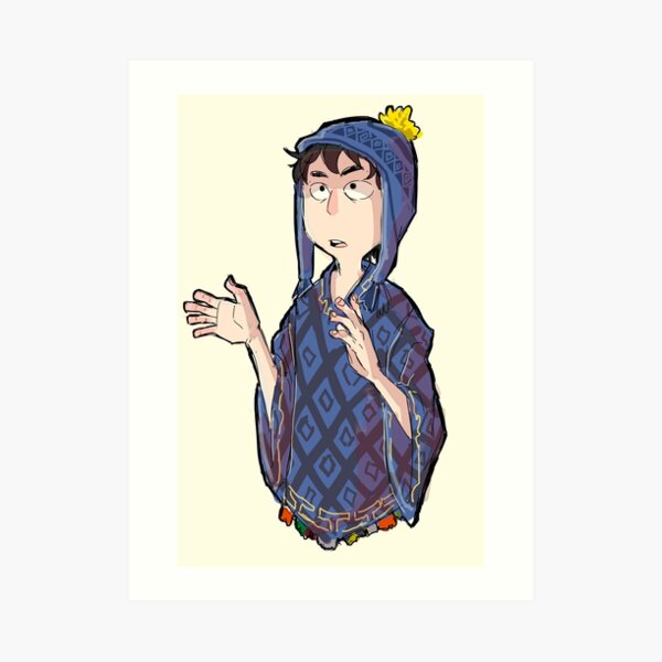 "Peruvian Craig South Park" Art Print by Claumschiff | Redbubble