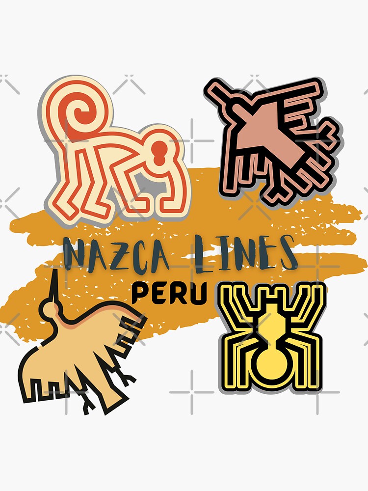"Nazca Lines - Peru" Sticker for Sale by dwangarts | Redbubble