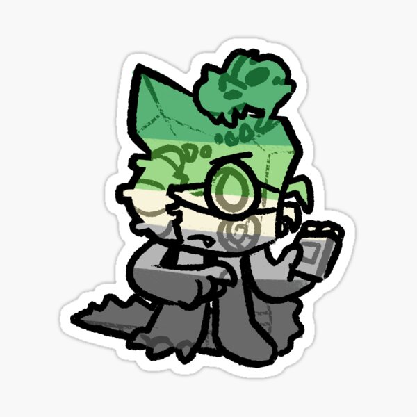 "Fossil (Pride)" Sticker for Sale by ObjectifiedO | Redbubble