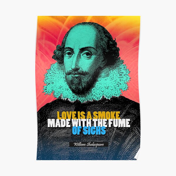 "William Shakespeare Quote 3" Poster for Sale by pahleeloola | Redbubble
