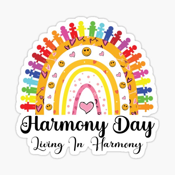 "Harmony Day Australia" Sticker for Sale by MagicalArtNew ⭐⭐⭐⭐⭐ | Redbubble