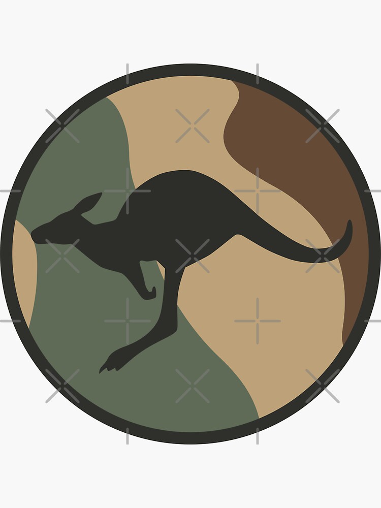 "RAAF Camouflage Roundel" Sticker for Sale by StrongVlad | Redbubble