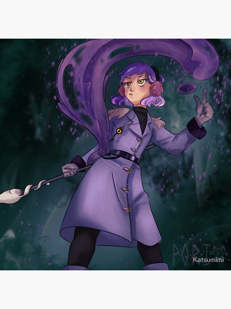 "Amity Blight Winter Outfit Print (Abomination Goo)" Sticker for Sale ...