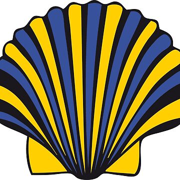 "Santiago Shell" Sticker for Sale by cerpedani | Redbubble