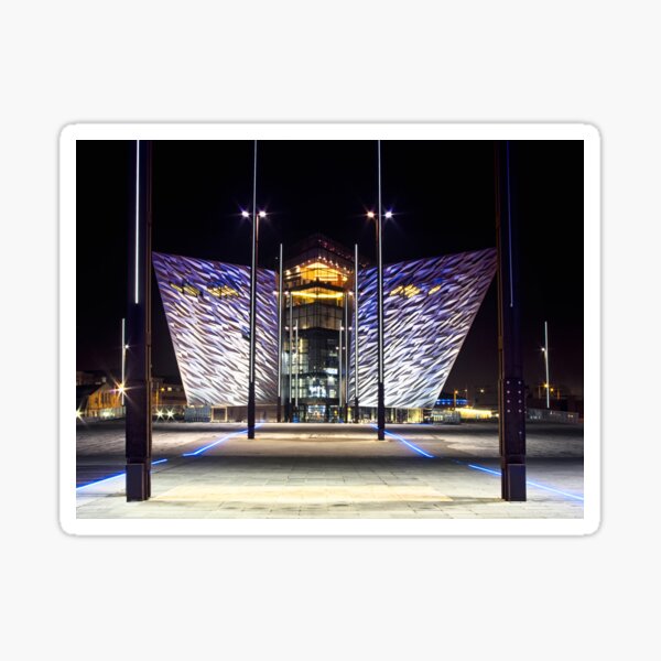 "Titanic Quarter - Belfast" Sticker for Sale by cmphotographs | Redbubble