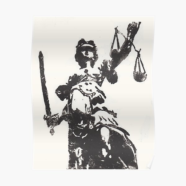 "Lady Justice" Poster for Sale by EAA333 | Redbubble
