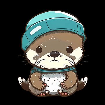 "Otterly Amazing - Otter Sticker" Sticker for Sale by Tincanninja ...