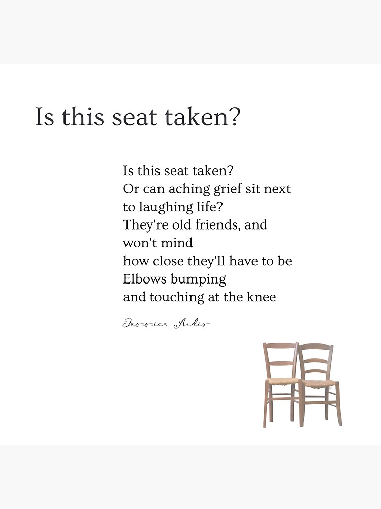 "Poetry - Grief Poem" Sticker for Sale by JessicaArdis | Redbubble