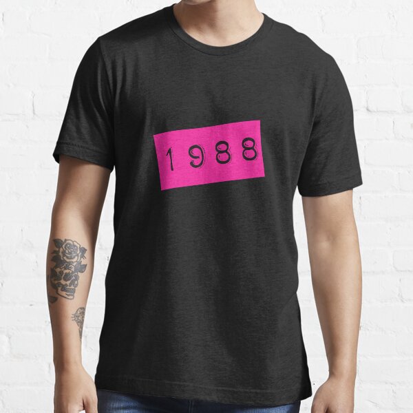 "1988 Birthday Pink 80's Theme Retro" T-shirt for Sale by ...