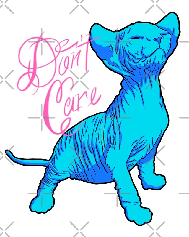 "Blue Sphinx" by CJOrazi | Redbubble