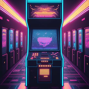 "Retro Synthwave Retro Arcade 80s" Poster for Sale by RESToRAPTOR ...