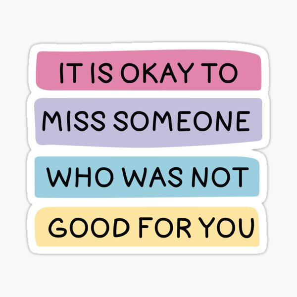 "Missing Someone" Sticker for Sale by karrotwhocrafts | Redbubble