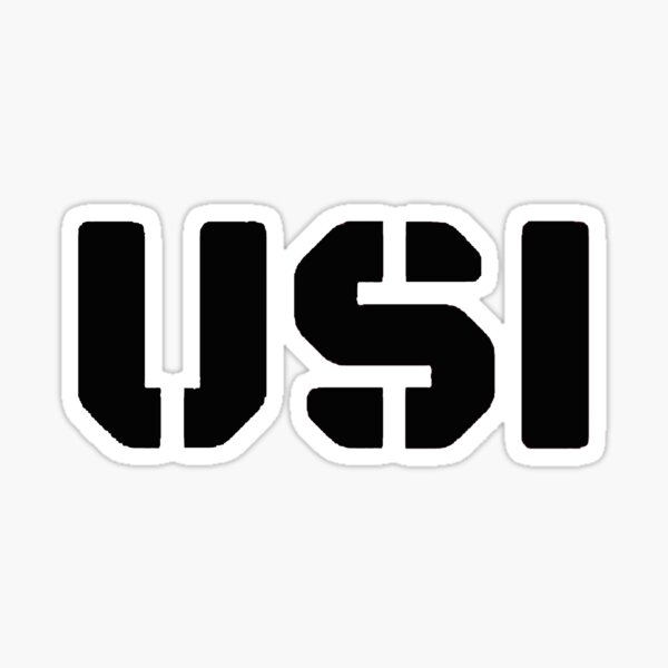 "USI" Sticker for Sale by spartamos | Redbubble