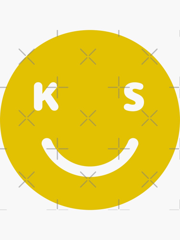 "Kansas Smiley Face" Sticker for Sale by thegoodwordsco | Redbubble