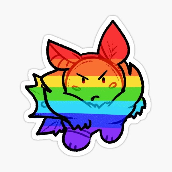 "Citrus (Pride)" Sticker for Sale by ObjectifiedO | Redbubble