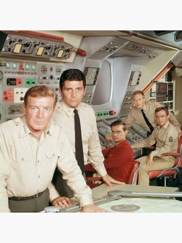 "crew of the submarine SSRN Seaview" Sticker for Sale by e-Shop67 ...