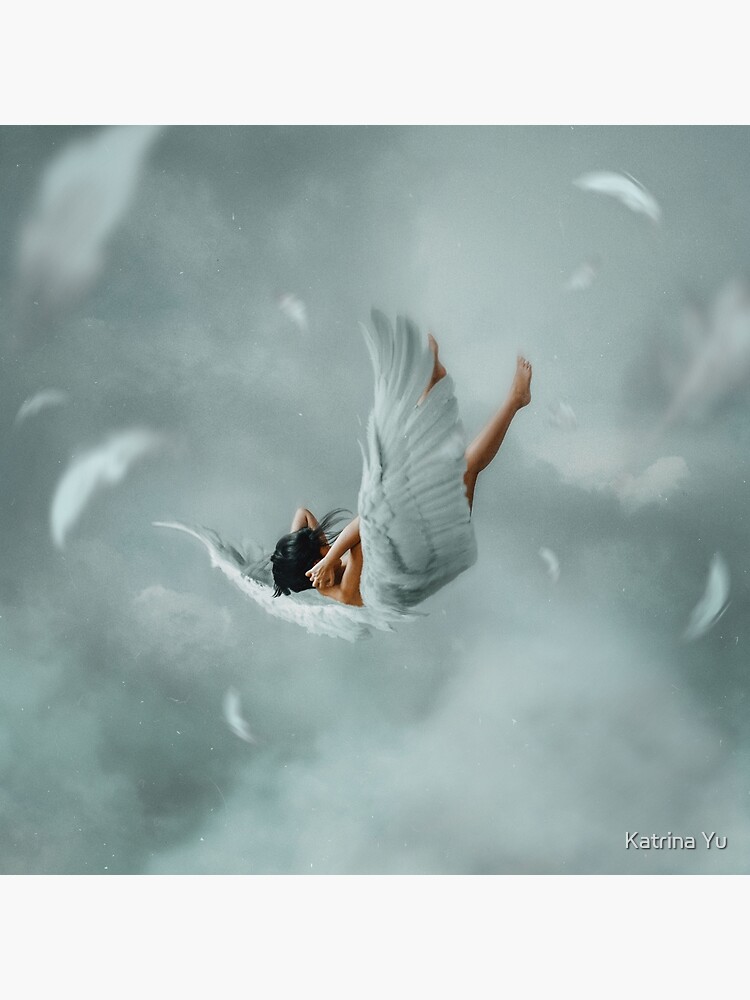 "Fallen Angel" Framed Art Print for Sale by heykatrinaaa | Redbubble