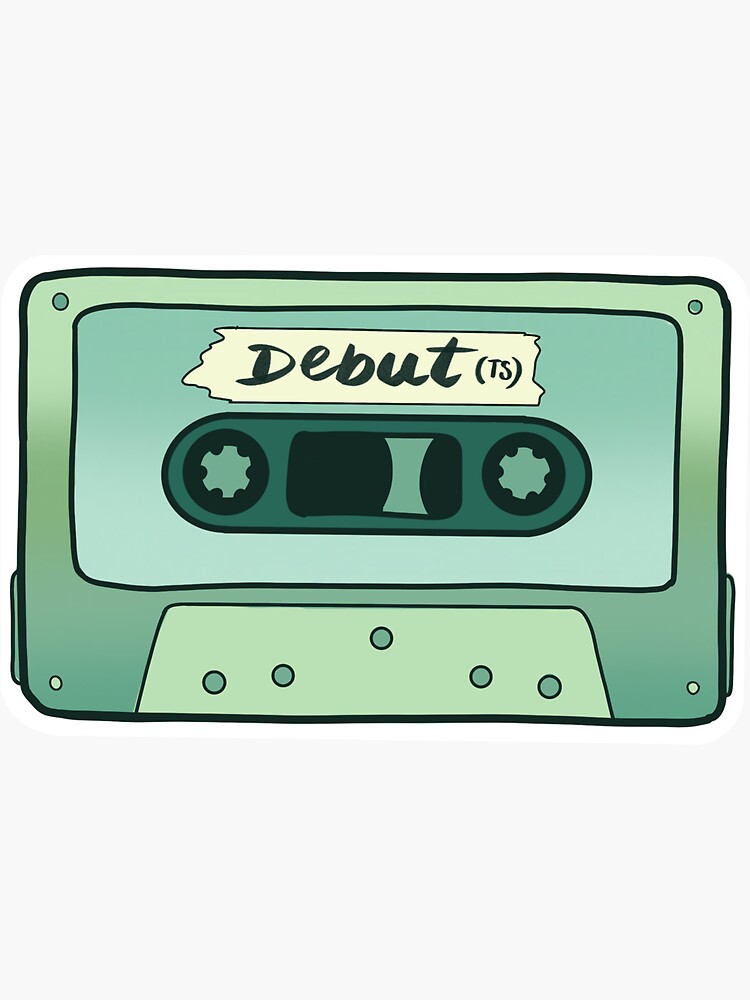 "Debut sticker " Sticker for Sale by valbecerra-b | Redbubble