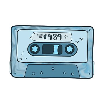"1989" Sticker for Sale by valbecerra-b | Redbubble