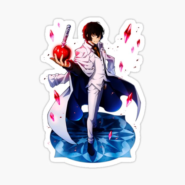 "Bungo Stray Dogs - Osamu Dazai Anime" Sticker for Sale by MiuraKai ...