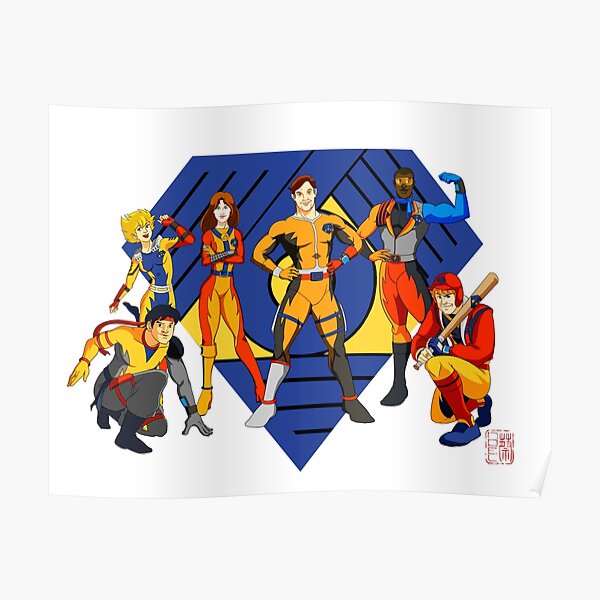 "Bionic Six" Poster by noeldrawsstuff | Redbubble