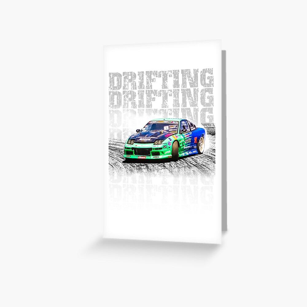 "Drifting Drift Car Design" Greeting Card by allovervintage | Redbubble