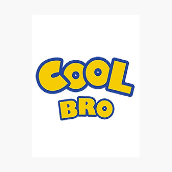 "Cool Bro Emoji" Photographic Print for Sale by Prestige313 | Redbubble