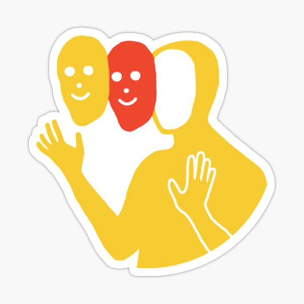 "Electric Guest " Sticker for Sale by Bradley Fairfield | Redbubble