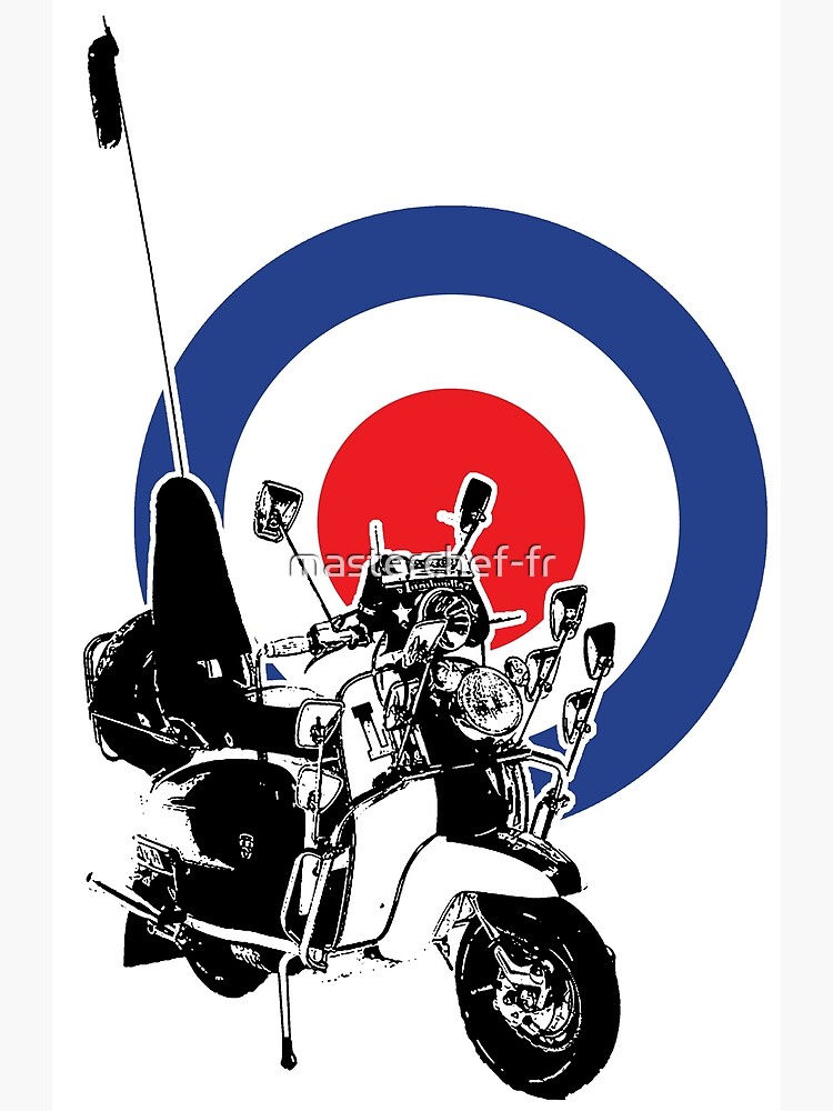 "Scooter target - Mods 2" Greeting Card for Sale by masterchef-fr ...
