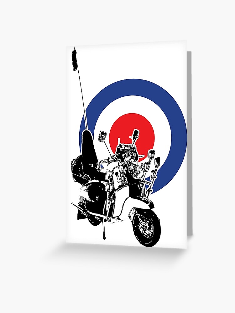 "Scooter target - Mods 2" Greeting Card for Sale by masterchef-fr ...
