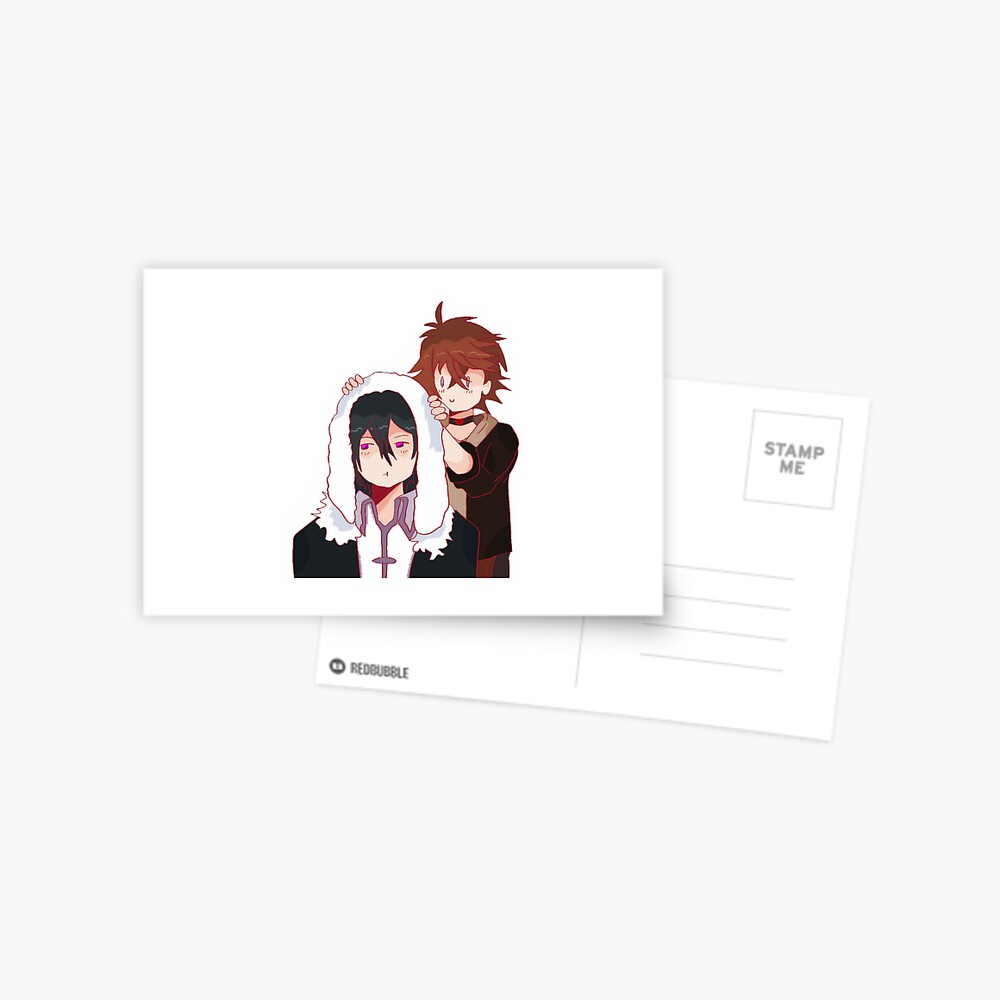 "Fyodor and Karma" Sticker by Kaatz-Art | Redbubble