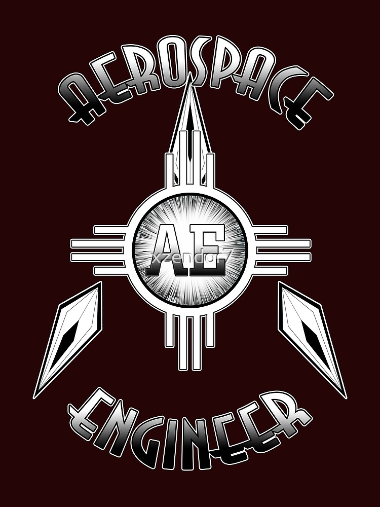 "Aerospace Engineer Retro Typography Artwork" Poster by xzendor7 ...