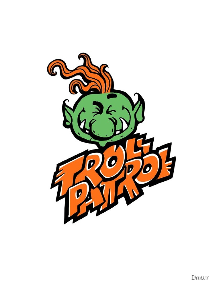 "Troll Patrol, Novelty Merch" iPhone Case for Sale by Dmurr | Redbubble