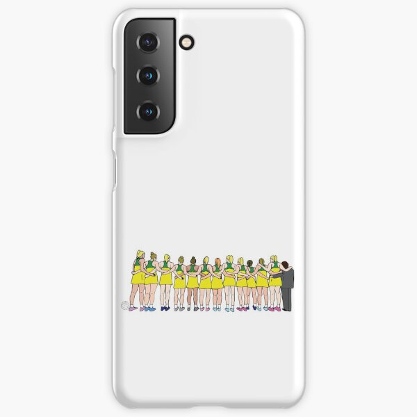 "Sisters in Arms - Australian Netball" Samsung Galaxy Phone Case for ...