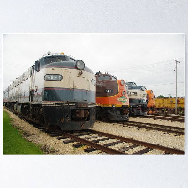 "EMD F Series" Poster for Sale by Carsiano | Redbubble