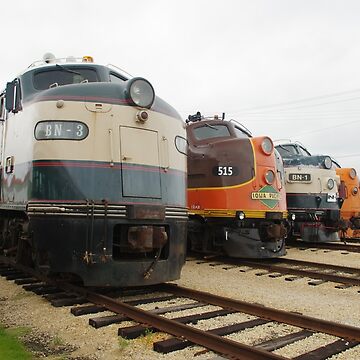 "EMD F Series" Poster for Sale by Carsiano | Redbubble