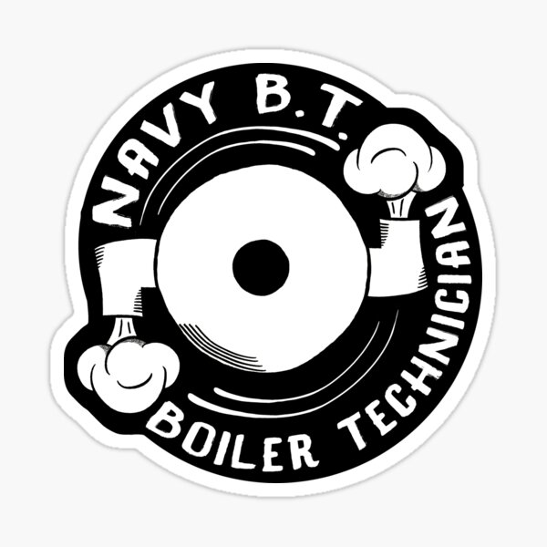 "Navy B.T. (Boiler Tech) Sticker " Sticker for Sale by tshirtinked ...