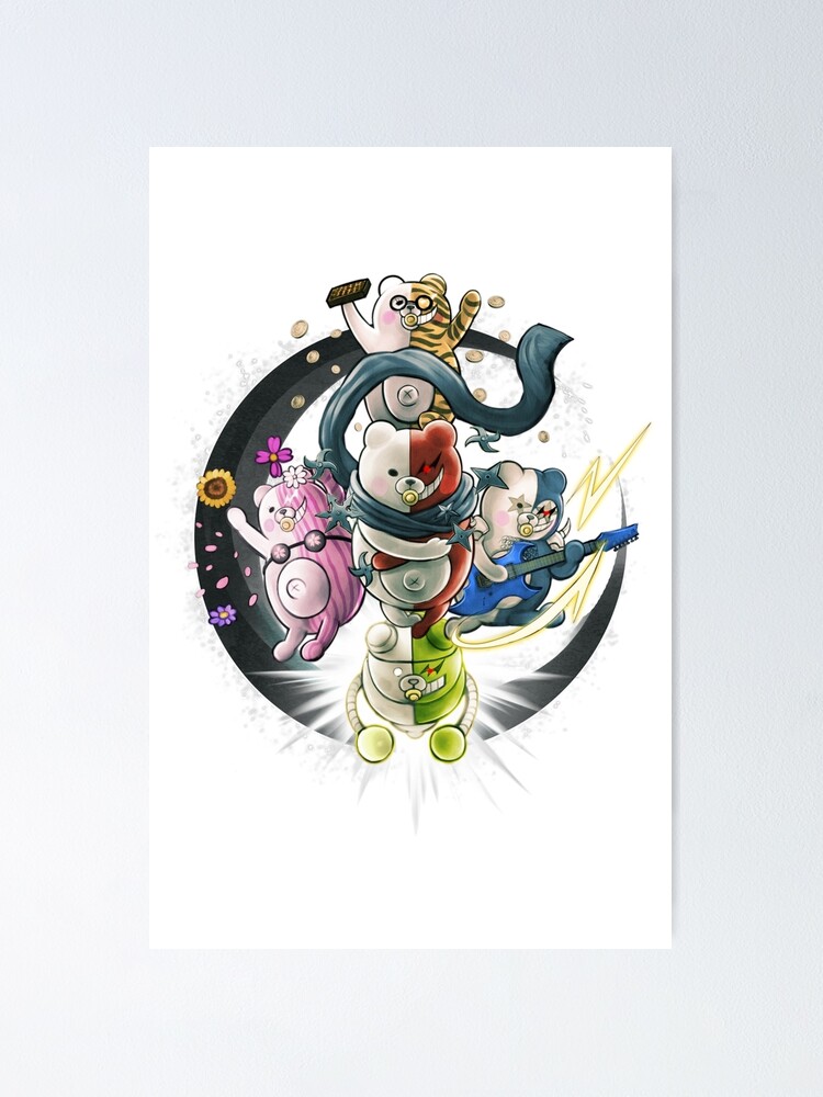 "Danganronpa v3 Monokubs" Poster by PFCpatrickC | Redbubble
