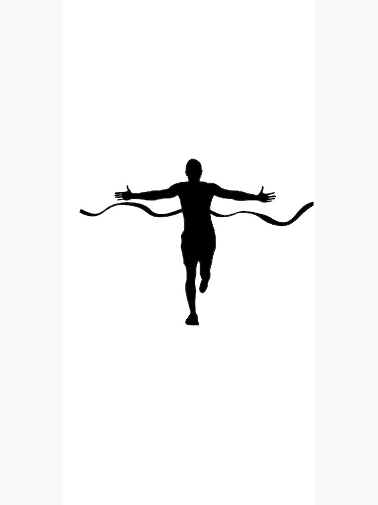 "Running Winner" Poster by Zakariaamechraa | Redbubble