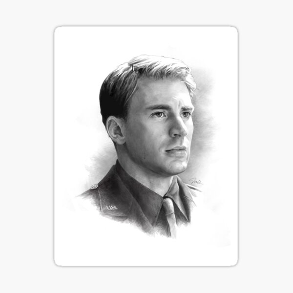 "Chris Evans" Sticker by ATLASO02 | Redbubble