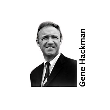 "Gen Hackman 2023" Sticker for Sale by artigrow | Redbubble