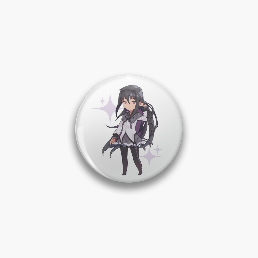 "chibi homura " Sticker for Sale by julibee3 | Redbubble