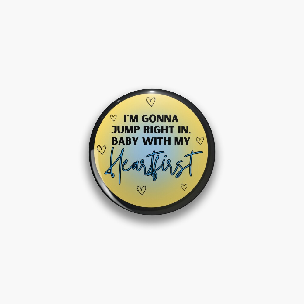 "Heartfirst" Sticker for Sale by marisaannart | Redbubble